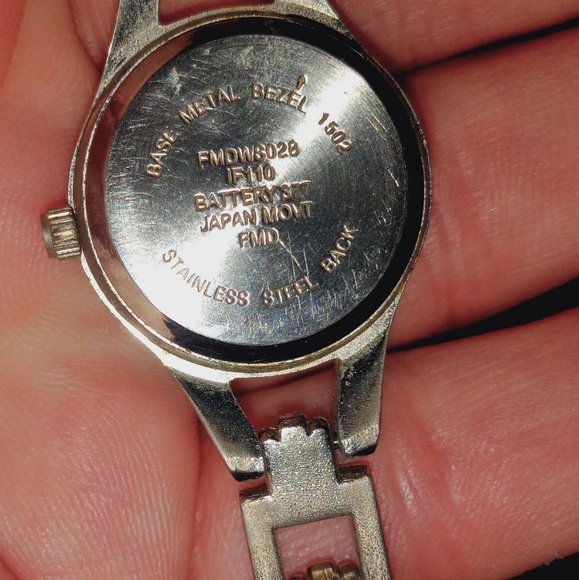 Accessories | Vintage Japan Movement Fmd Stainless Steel Ladies Link ...